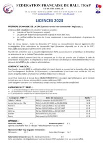 Tarifs – Ball trap de Signes