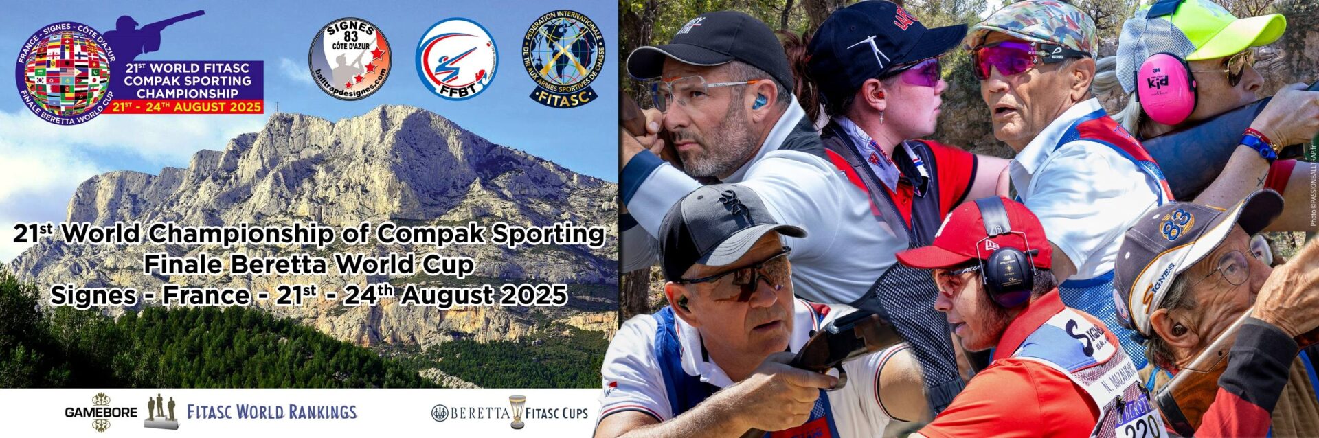 CHAMPIONNAT DU MONDE 2025 DE COMPAK SPORTING – Ball trap de Signes